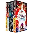 Terry Pratchett Discworld Novels Series 1 - 5 Books Collection Set (The Colour Of Magic, The ...