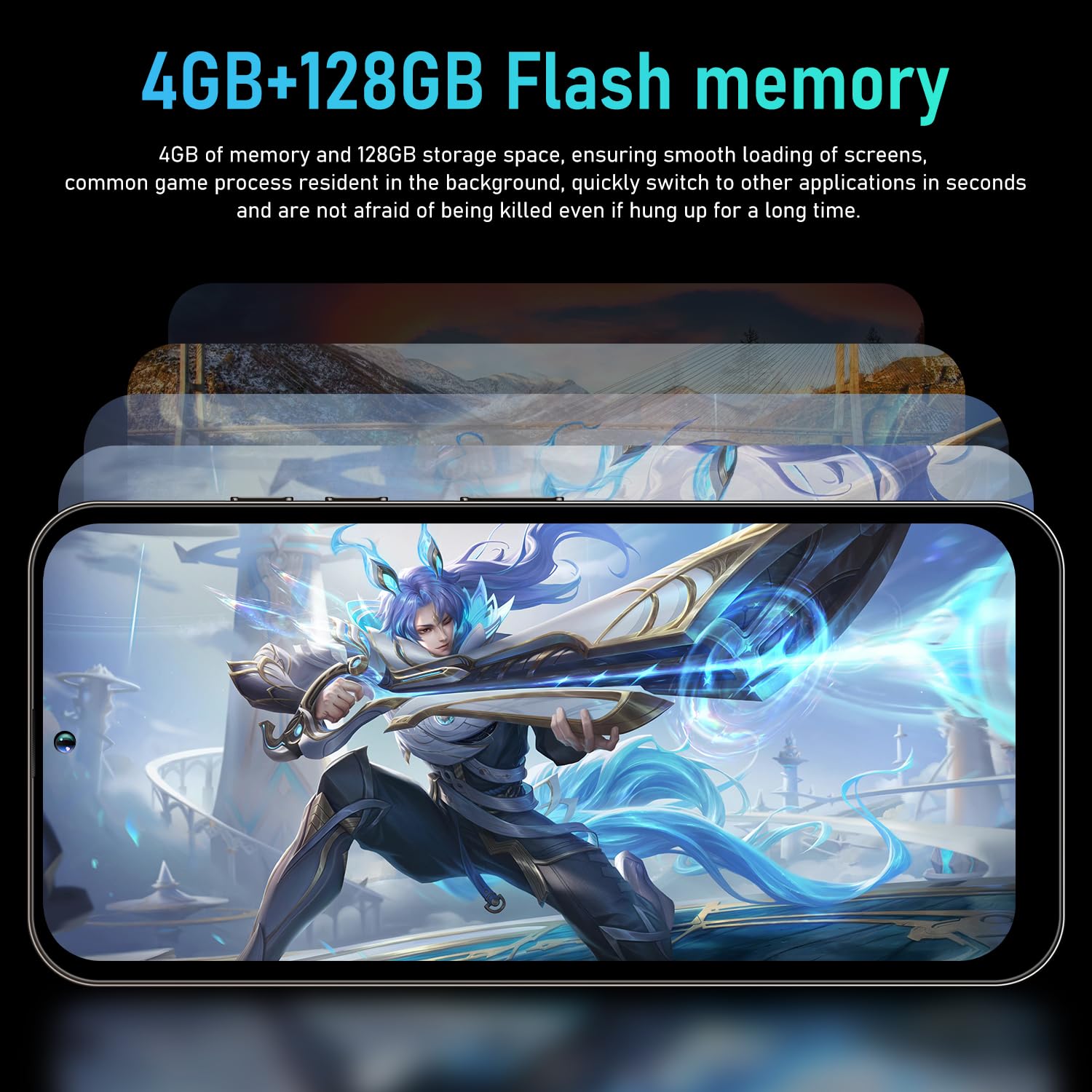 Mua GAMAKOO G14 Pro Android Cell Phone 6.7” Dual SIM 128GB+4GB 5000mAh ...