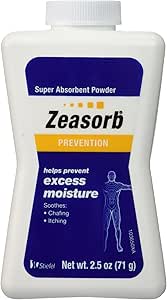 Amazon.com: Special pack of 6 Zeasorb Super Absorbent Powder 2.5 oz (70 ...