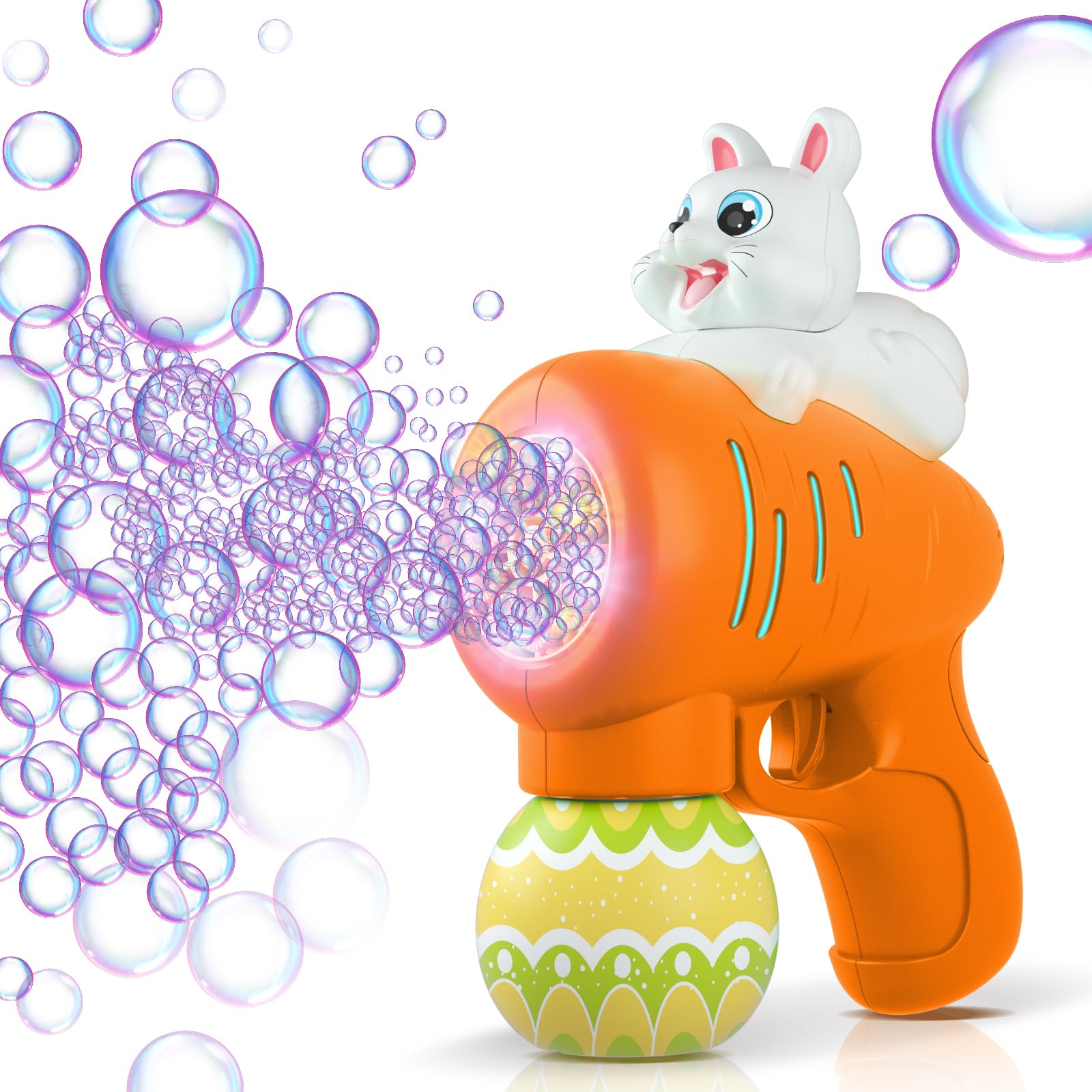 SpringFlower Easter Bubble Machine,Bubbles Gun for Toddlers, Outdoor ...