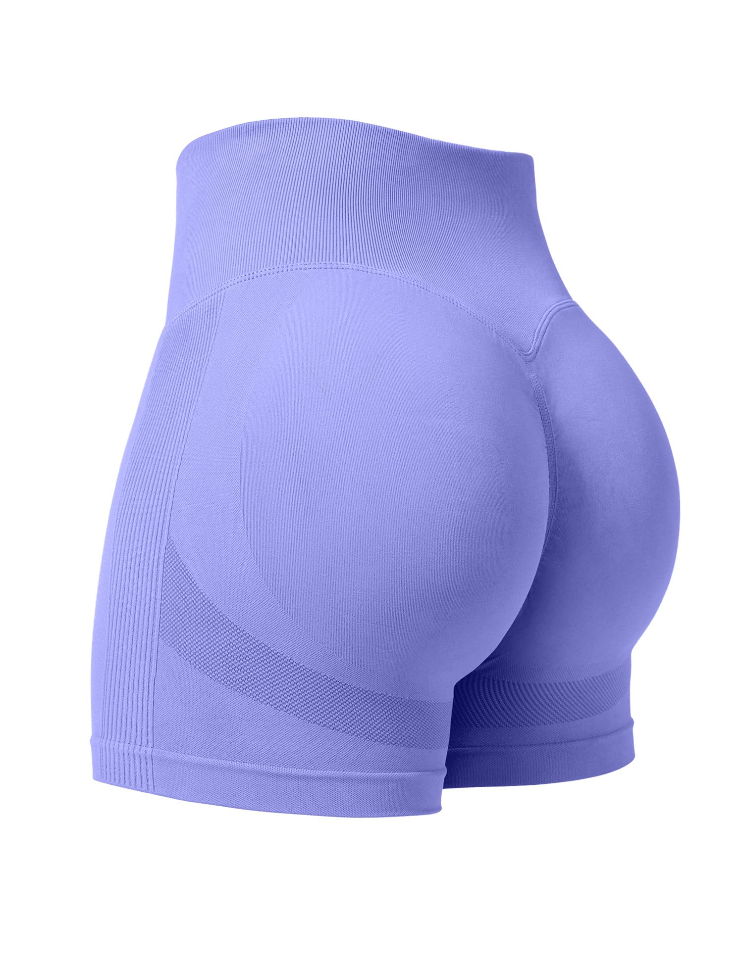 YEOREO Professional Women Workout Shorts 3.6" Scrunch Shorts Seamless ...