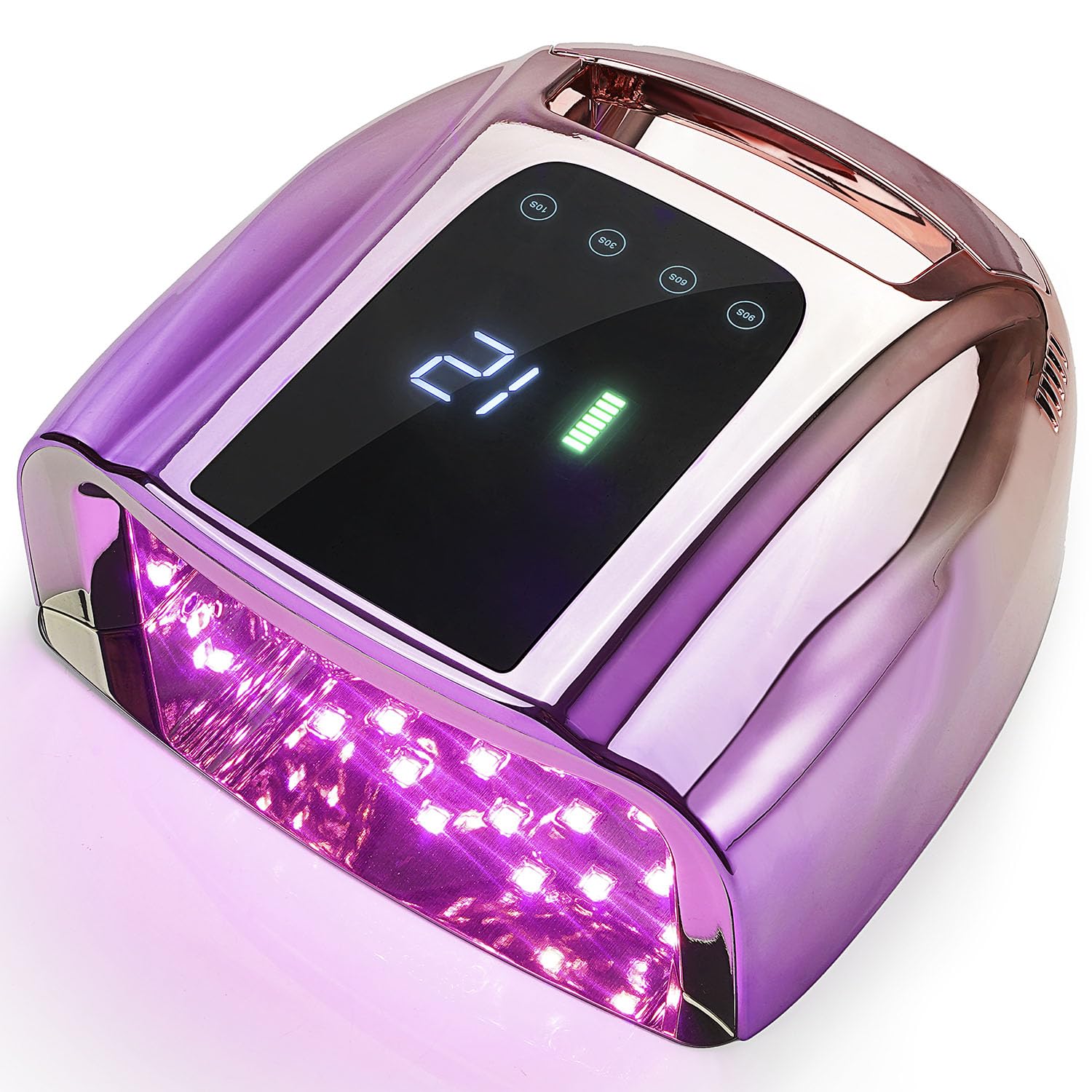 Professional Rechargeable UV LED 96W Portable UV Light for Nail Lamp ...