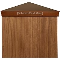 8x8 Solid Copper Post Point Cap - Amazon.com