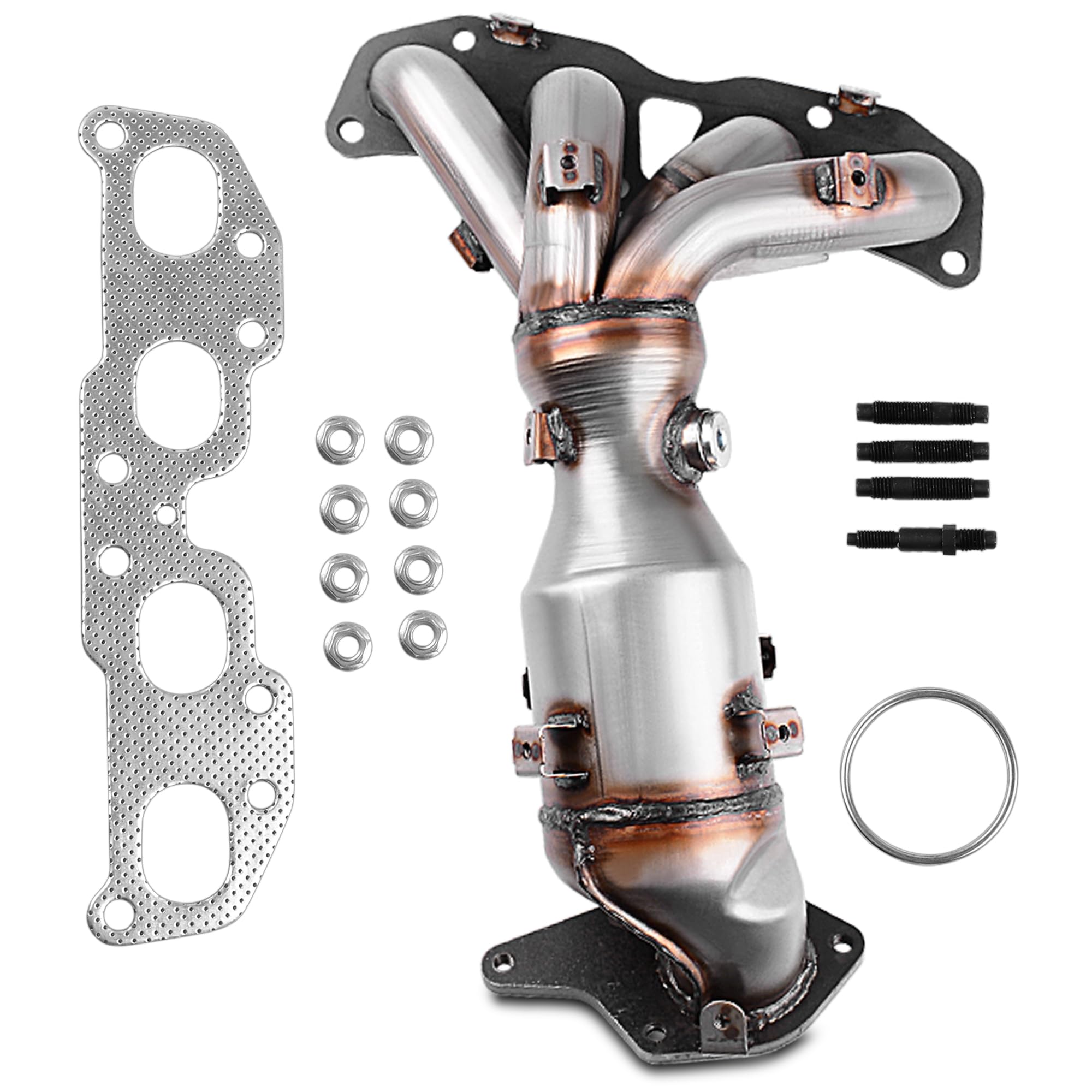 AUTOSAVER88 Catalytic Converter Exhaust Manifold w/Gasket Compatible ...