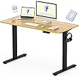 Amazon.com: FLEXISPOT EN1 Whole-Piece Standing Desk 48" x 30" Electric Height Adjustable ...