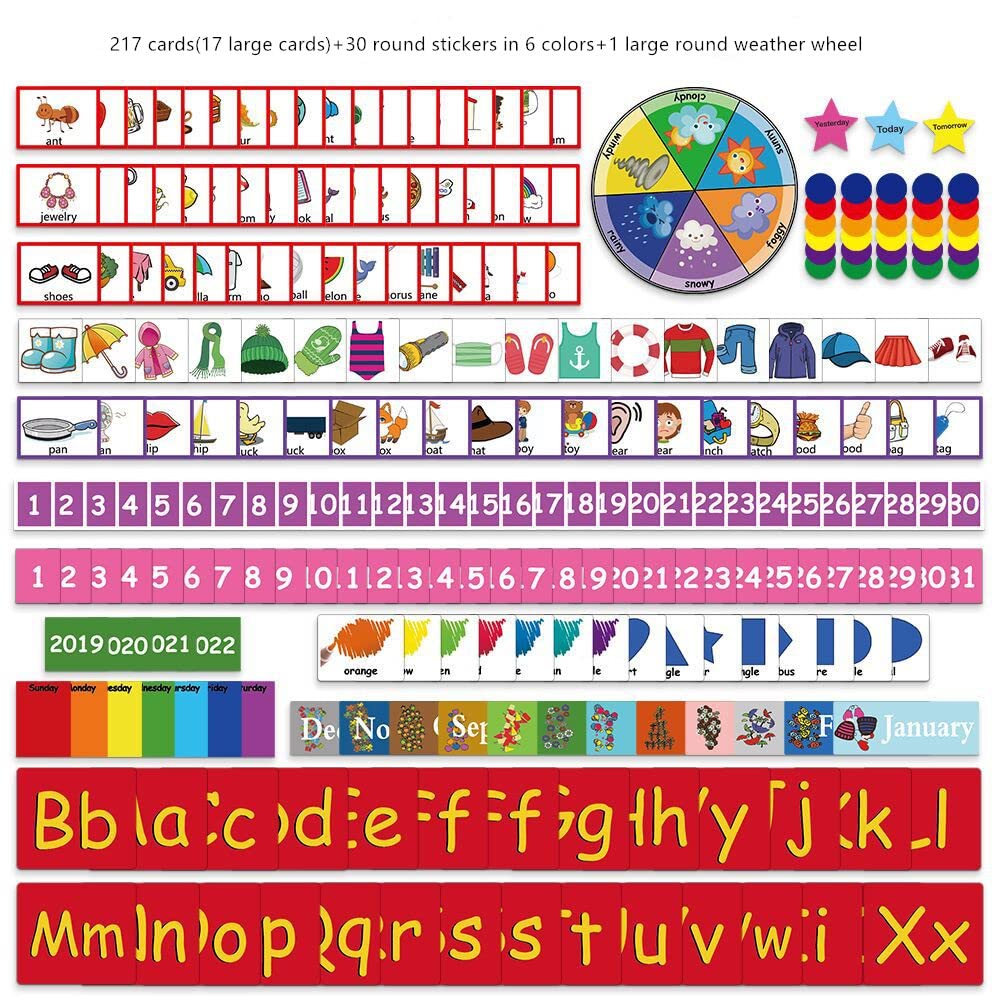 Mua Circle Time Center Classroom Pocket Charts Teaching Pocket Chart ...