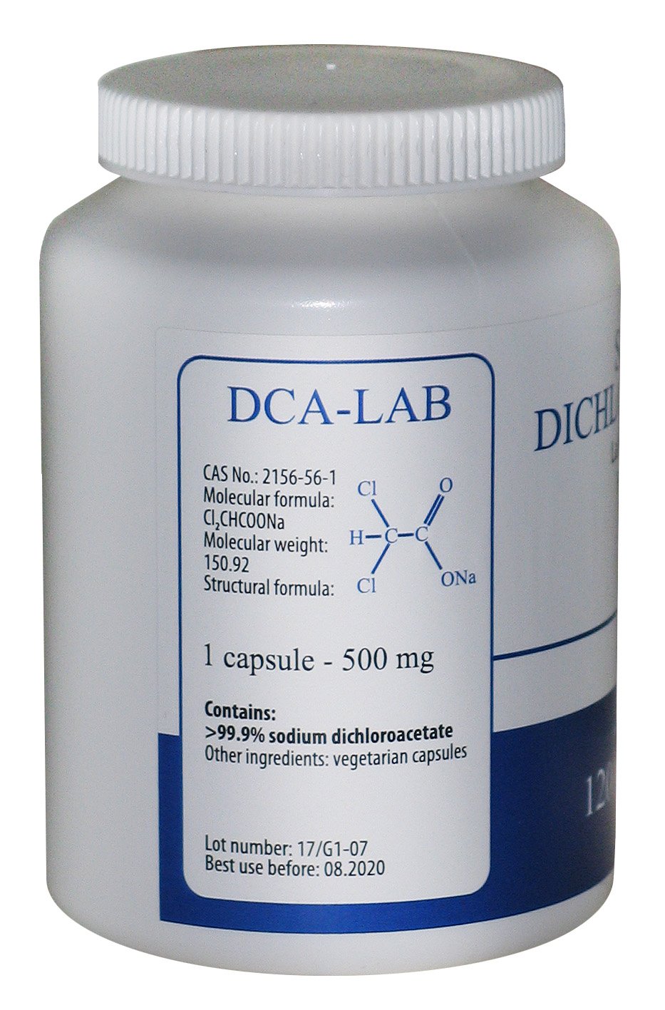 Mua DCA-LAB DCA - Sodium Dichloroacetate 500mg - Purity 99.9%, Made in ...