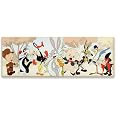 Amazon.com: Open Road Brands Looney Tunes Character Lineup Wood Wall ...