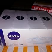 Buy NIVEA Soap, Creme Soft, 125g (Pack of 4) Online at Low Prices in ...