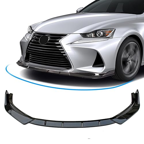 Archaic Front Bumper Lip Spoiler for 2014 2015 2016 Lexus Seden IS250 ...