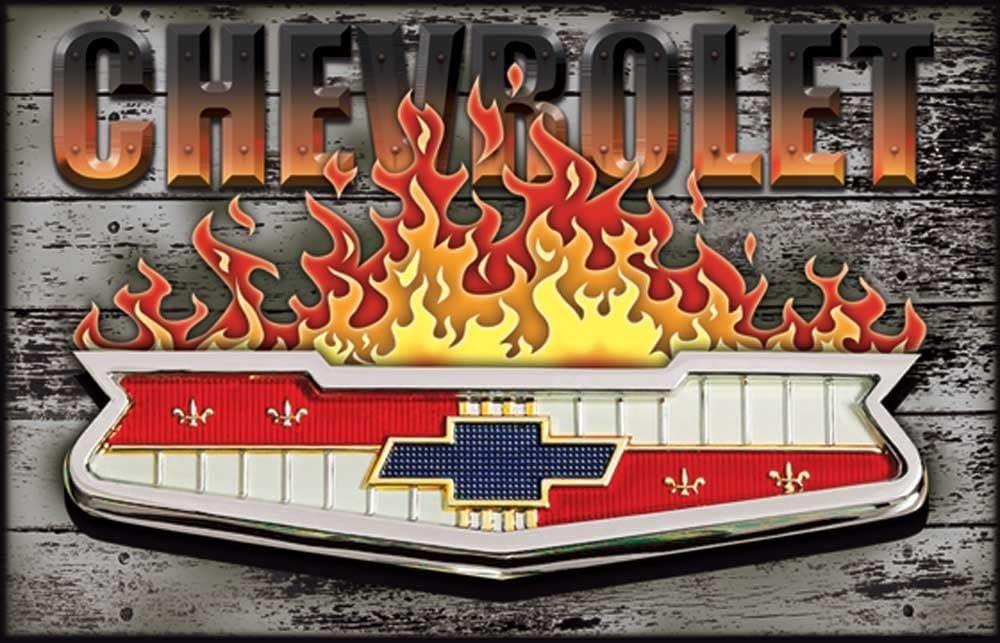Flaming Chevy Logo