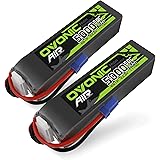 Amazon.com: Ovonic Lipo Battery 6500mAh 100C 22.2V 6S RC Battery with EC5 Connector for RC Plane ...