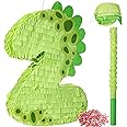 Amazon.com: Poen 16 Inch Dinosaur Piñata Number Piñata for Boys ...