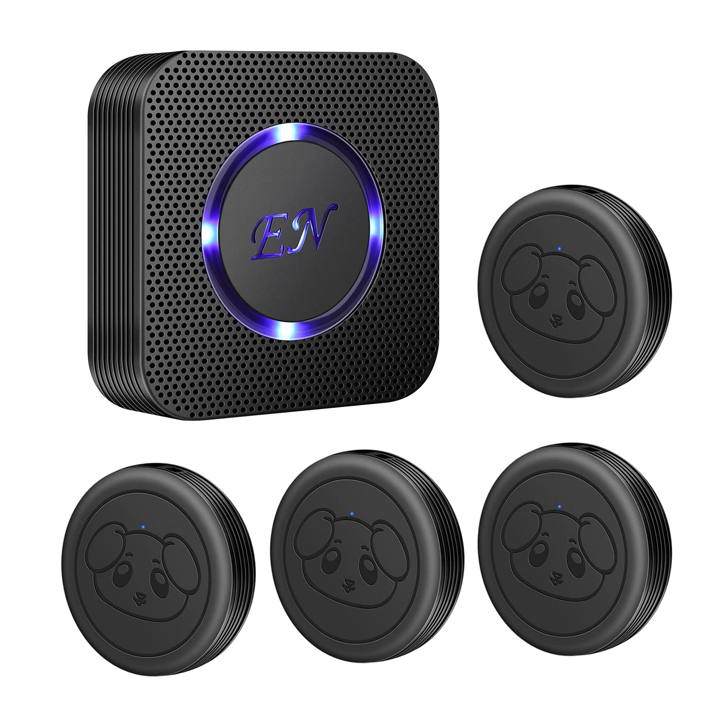 Evernary Dog Door Bell, Wireless Dog Doorbells for Potty Training ...
