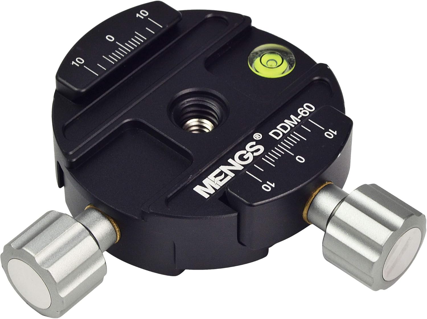 MENGS DDM-60 60mm 3/8″ Screw Dual Quick Release Clamp Built-in spirit ...