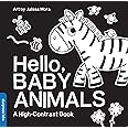 Hello, Baby Animals: A Durable High-Contrast Black-and-White Board Book ...