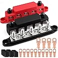 Amazon.com: Tuijodaix 300A Bus Bar 5 Post 12V-48V DC Power Distribution Block,5 * 3/8"(M10 ...