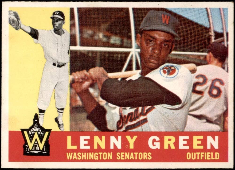 Amazon.com: 1960 Topps # 99 Lenny Green Washington Senators (Baseball ...