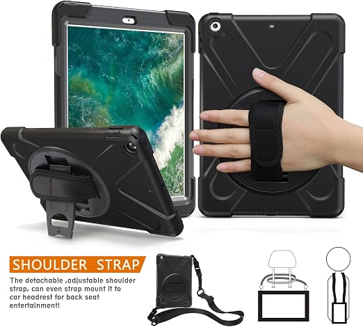 BRAECN iPad Air Case, Heavy Duty Full-body Rugged PC: Amazon.co.uk ...