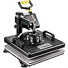 Mophorn Heat Press Machine, 15 x 15 Inch, 5 in 1 Combo Swing Away T ...