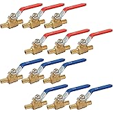 Amazon.com: SUNGATOR 2 Pack Pex Valves 3/4 inch, Pex Ball Valve Brass Full Port Quarter Turn ...