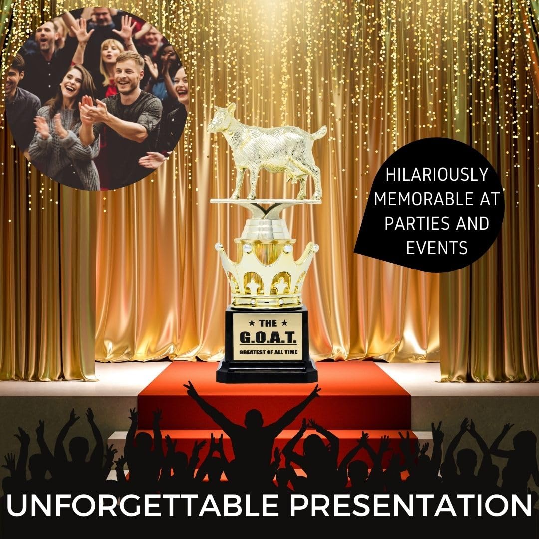 Mua Goat Trophy - G.O.A.T. - Greatest of All Time Funny Trophy Award ...