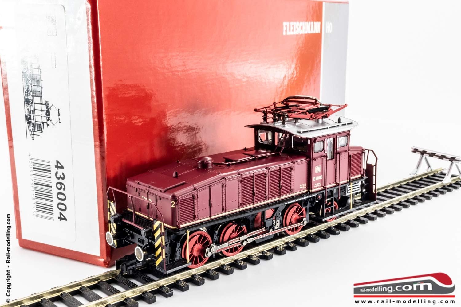Fleischmann 436004 H0 E-Lok BR E 60 der DB: Amazon.de: Spielzeug