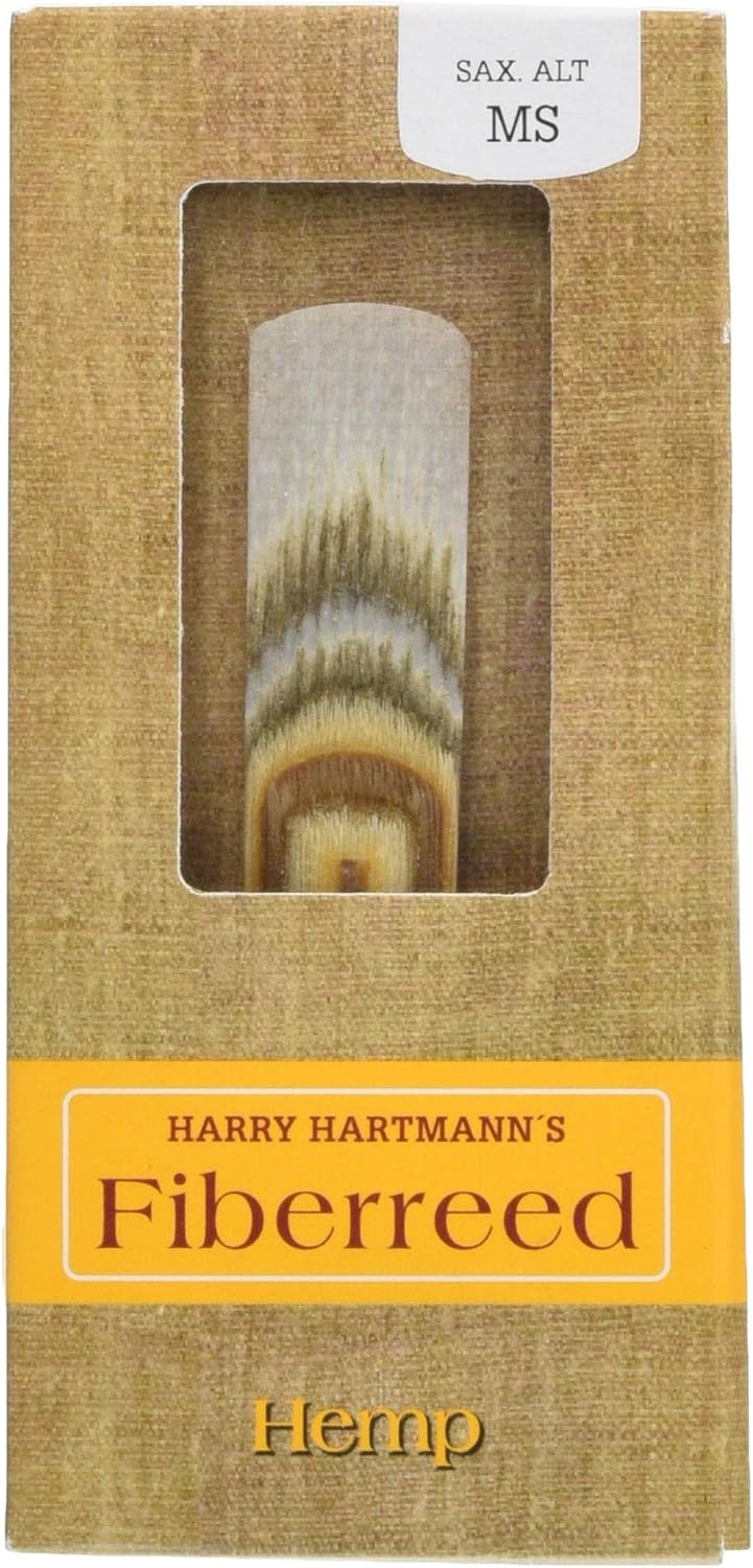 Hartmann Fibreed Hemp Reed Alto Saxophone MS 80% Natural Fibre 20% High ...