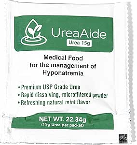Amazon.com: UreaAide Premium Urea Powder 15 g Packets for Low Sodium 15 ...