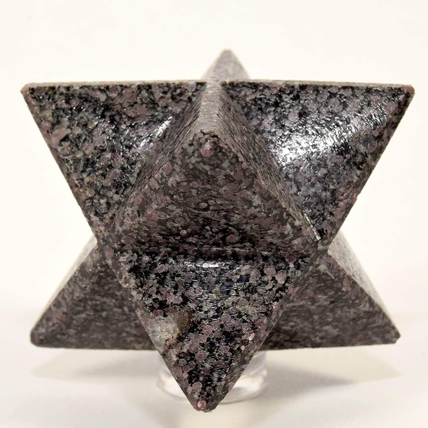 Amazon.com: HC Set: 2.6" Balas Ruby Spinel 8 Point Merkaba Star Natural ...