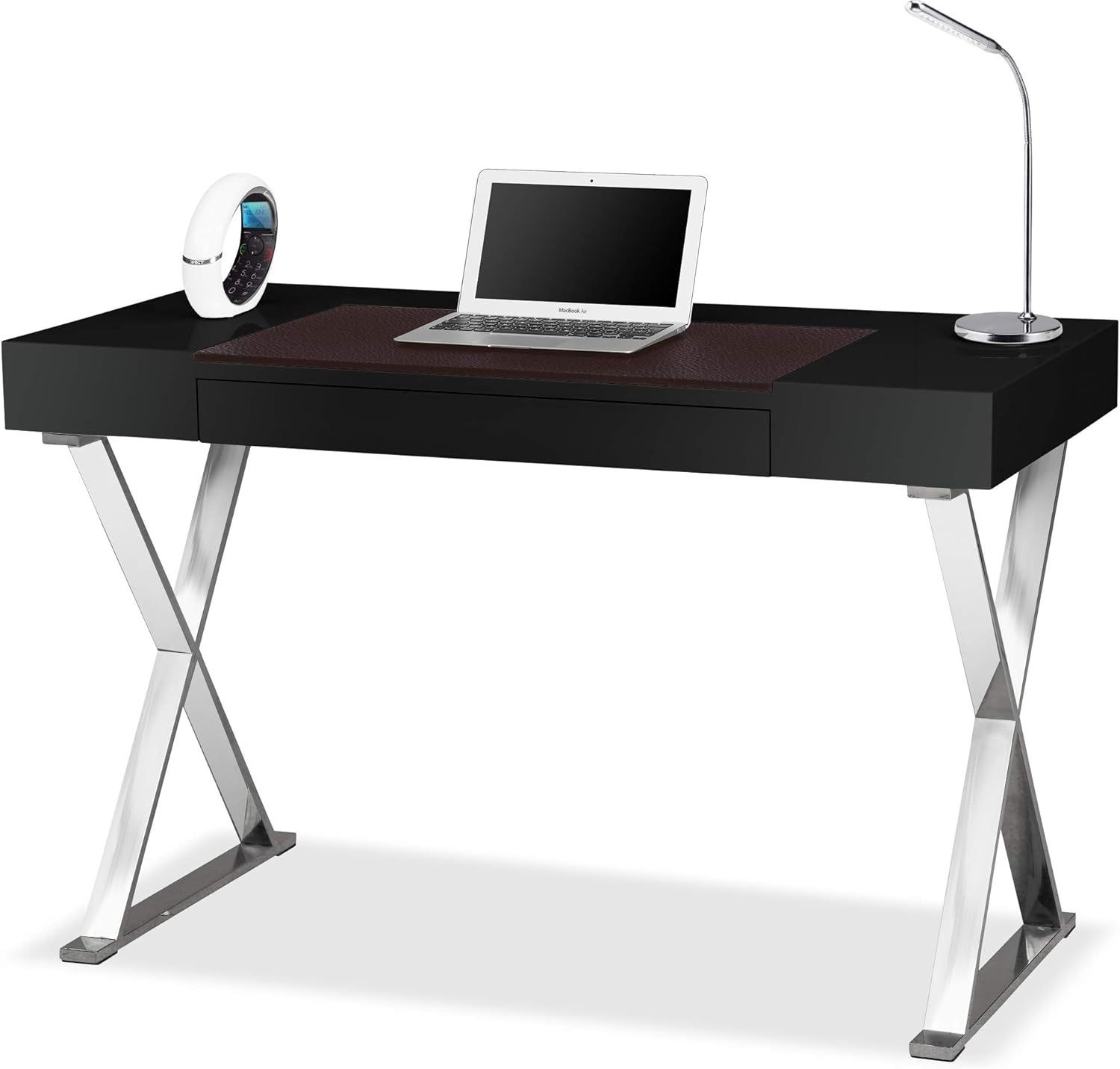 Centurion Supports ADONIS Gloss Black Ergonomic Home Office Luxury ...