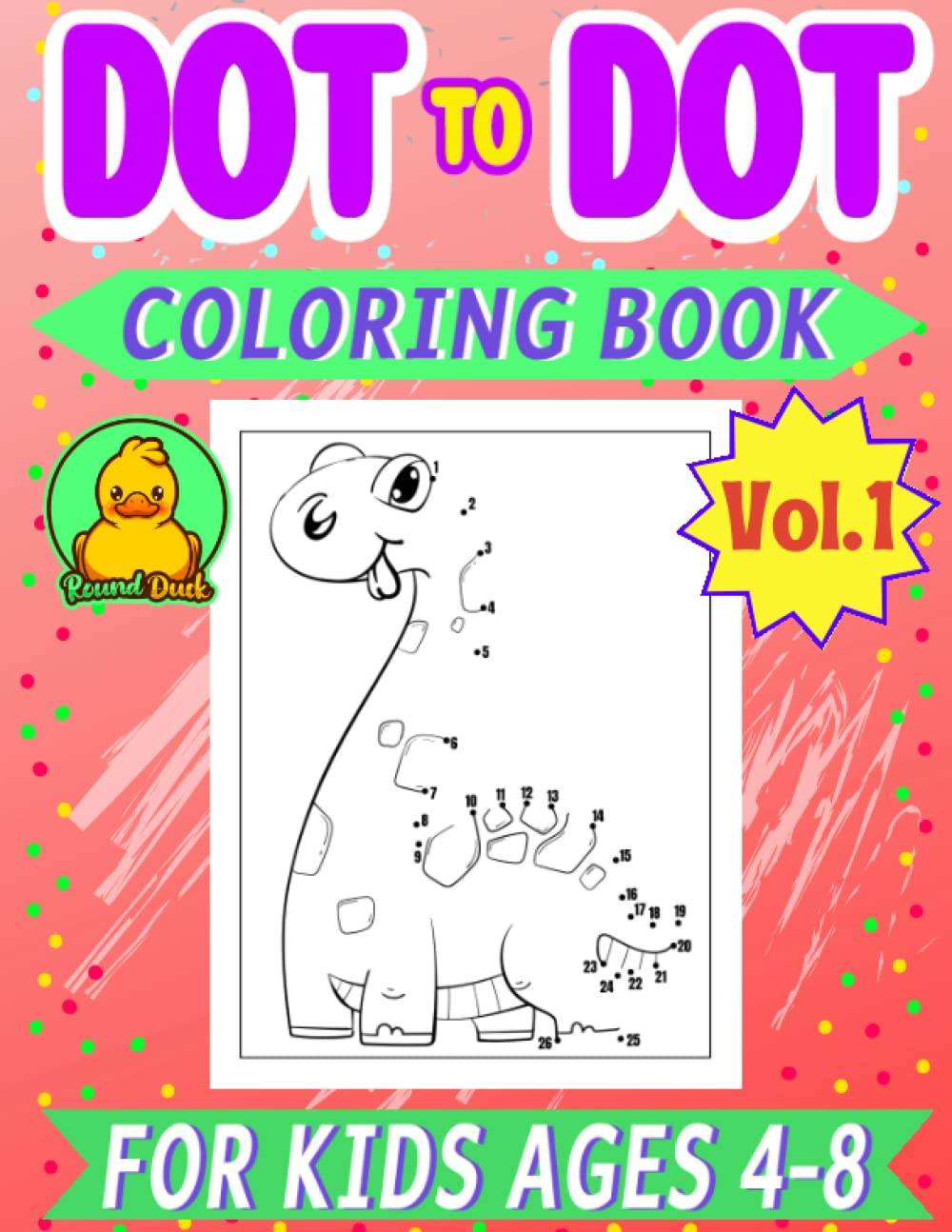 Mua Dot to Dot Coloring Book for Kids Ages 4-8 Vol1 by Round Duck ...