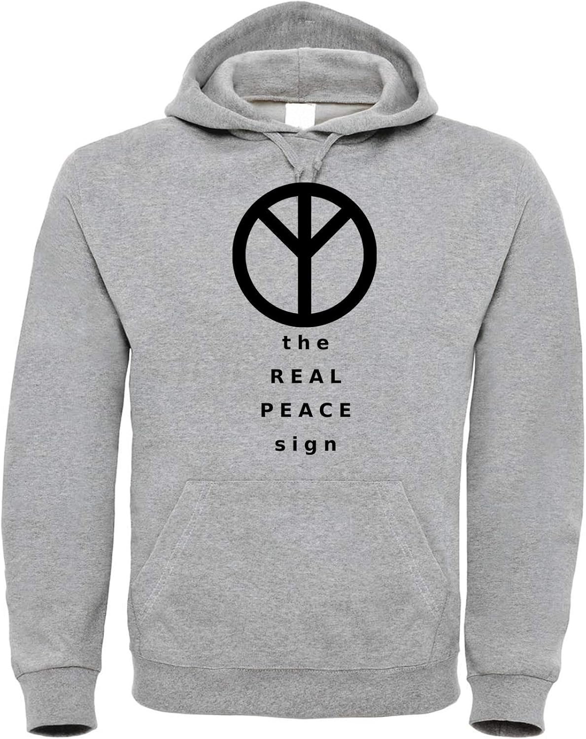 The Real Peace Sign Hoodie: Amazon.co.uk: Clothing