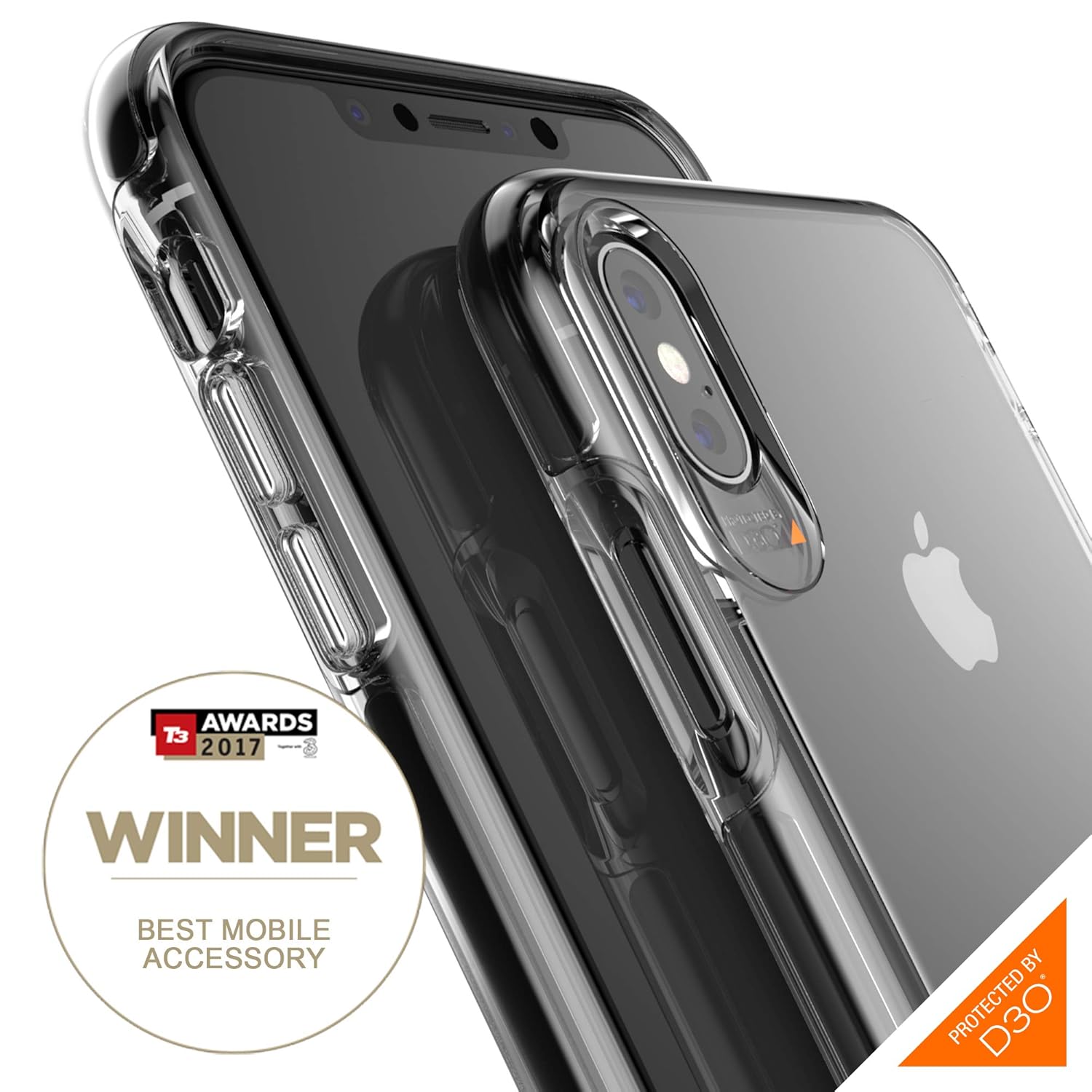 Gear4 Piccadilly Clear Case with Advanced Impact: Amazon.co.uk: Electronics