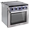 Amazon.com: RecPro RV Stove | Gas Range 21" Tall | Optional Vented ...
