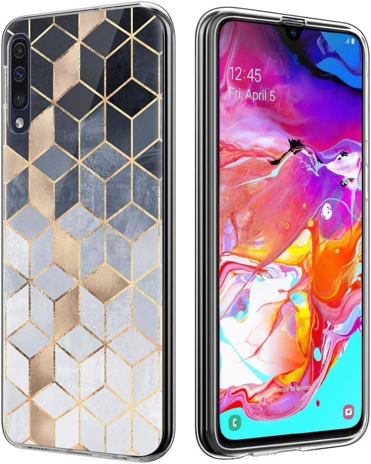 Yoedge Samsung Galaxy A70 Phone Case, Clear Transparent: Amazon.co.uk ...