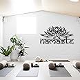 Amazon.com: Namaste Metal Wall Decor, Namaste Sign Yoga Art, Lotus ...