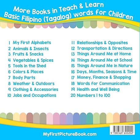 Mua My First Filipino ( Tagalog ) Alphabets Picture Book with English ...