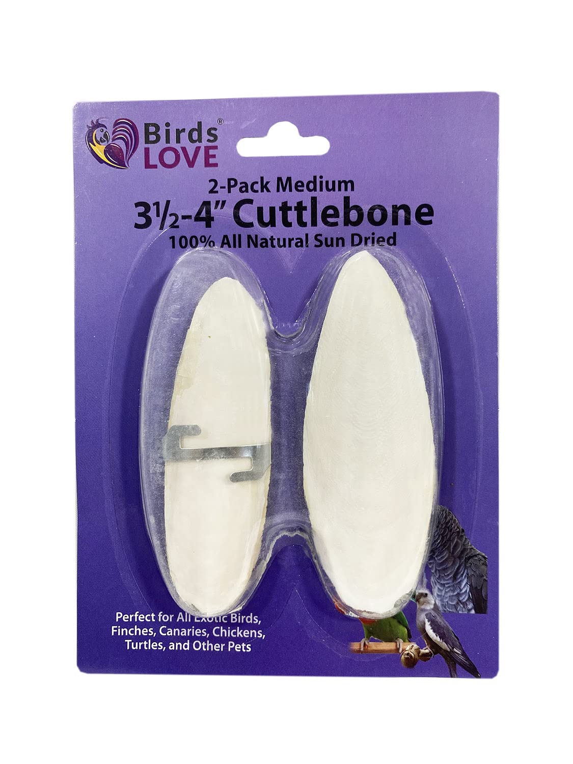 Mua Birds LOVE Natural Cuttlebone – Premium Calcium for Cockatiel ...