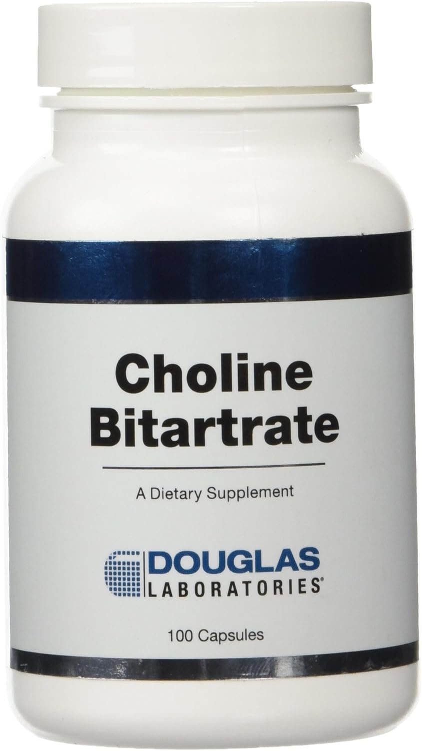 Amazon.com: Douglas Labs - Choline Bitartrate 500 mg 100 Capsules ...