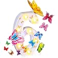 Amazon.com: Havawish Butterfly Themed Marquee Light up Numbers, LED ...