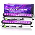 2 Pack 42W LED Black Light Bar, Blacklight with 6FT Cord+Switch+Plug ...