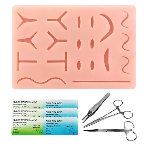 Ultrassist Suture Kit for Medical Students, Suture Stitching Kit with ...