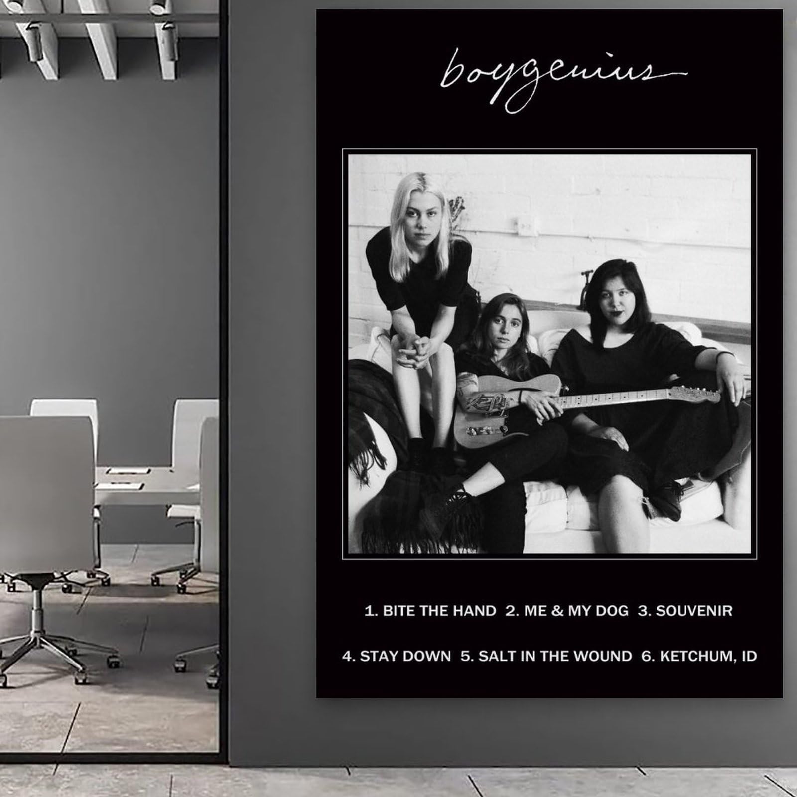 UTOYA Boygenius Poster Album Cover Posters Canvas Art Poster Bedroom ...