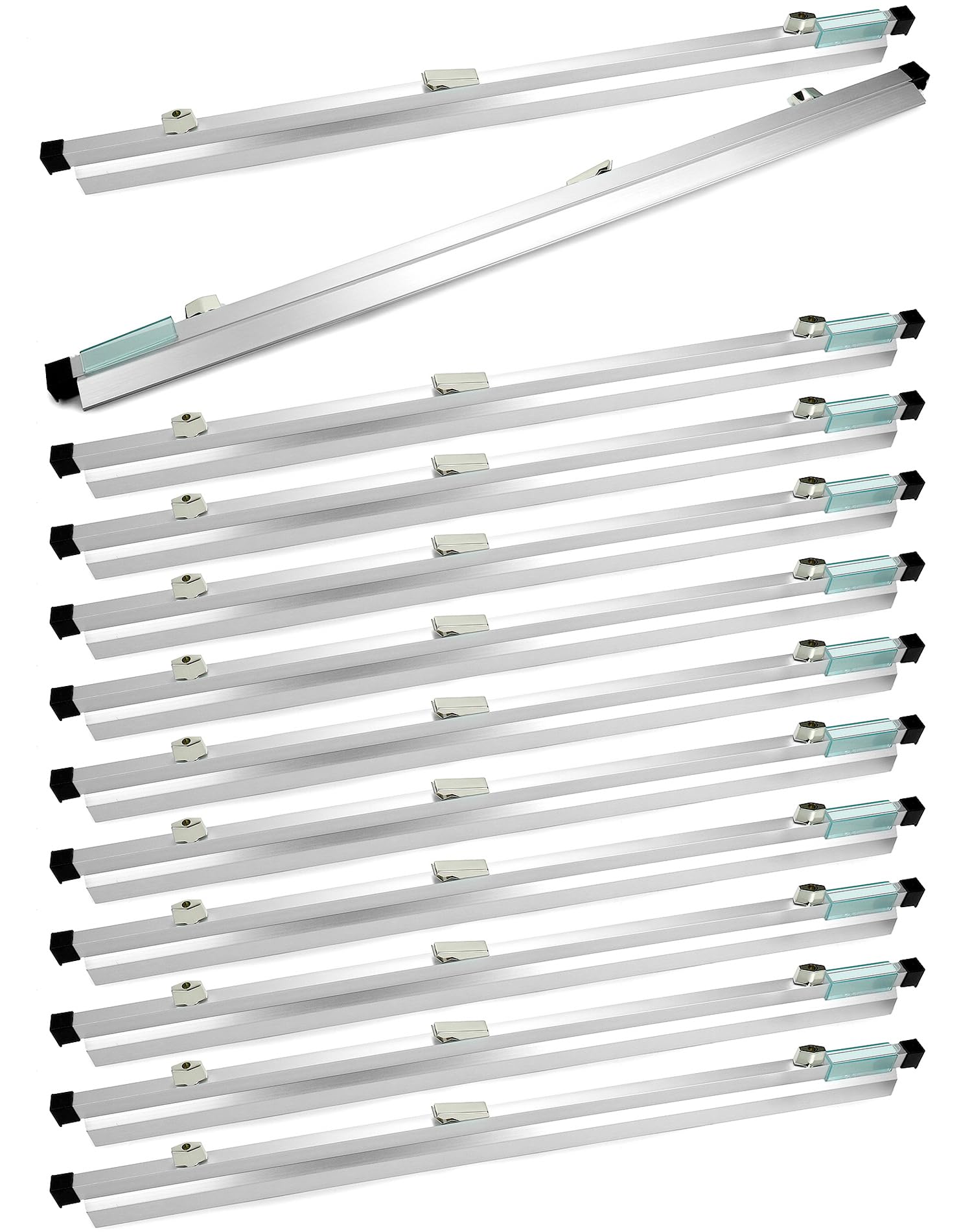 QWORK Blueprint File Hanging Clamps, 12 Pack 30" Blueprint Binding ...