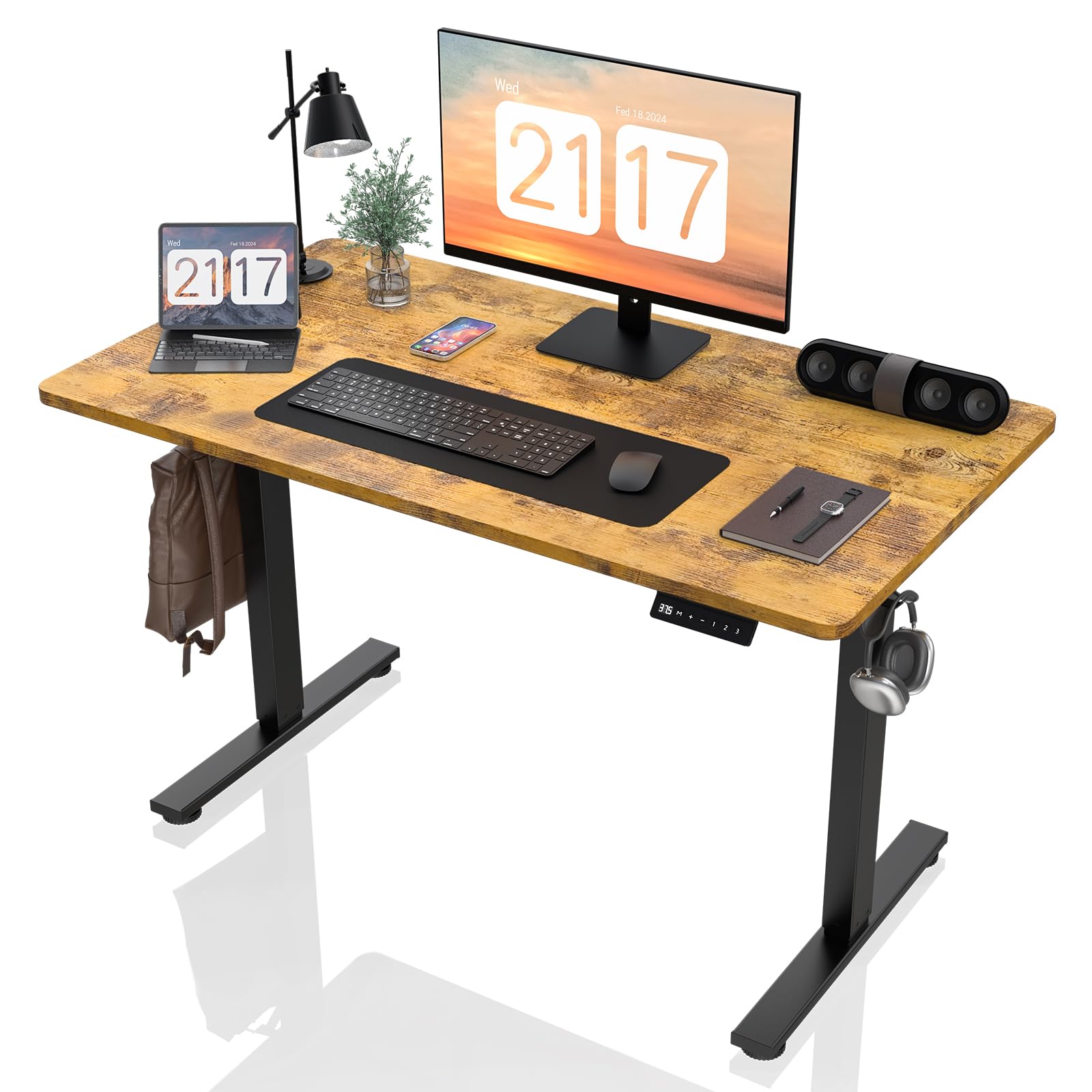Mua Kingant Electric Standing Desk Height Adjustable - 48 x 24 Inches ...