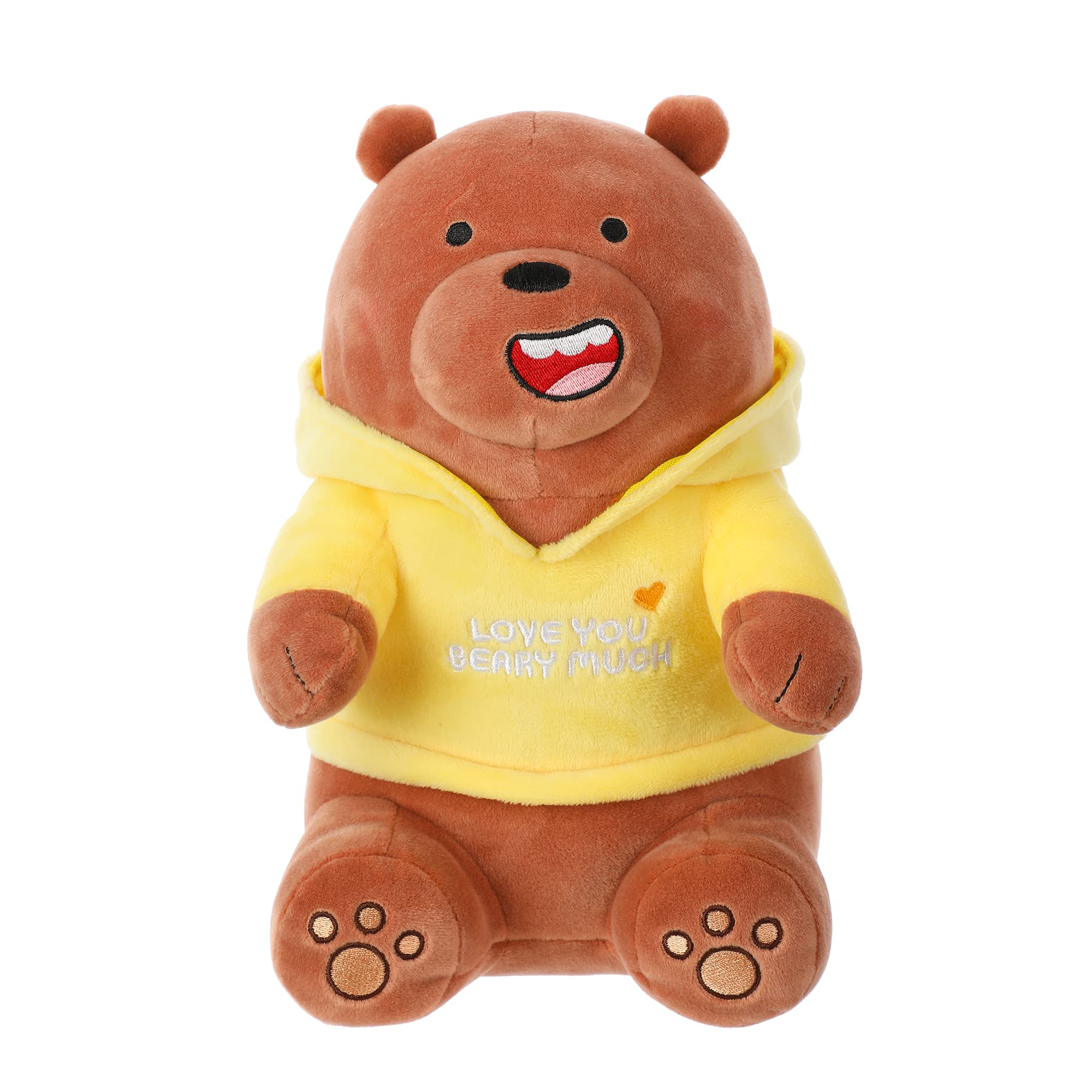 Mua MINISO We Bare Bears 9.5" Cute Stuffed Animals - Ultrasoft Grizzly ...