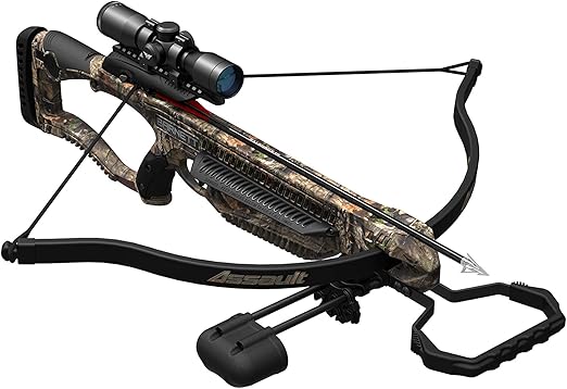 Amazon.com : Barnett Assault Recruit Recurve Crossbow Package - 245 fps ...
