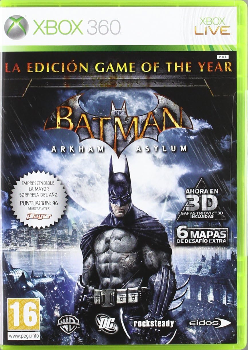 Batman Arkham Asylum GOTY Edition: Amazon.es: Videojuegos