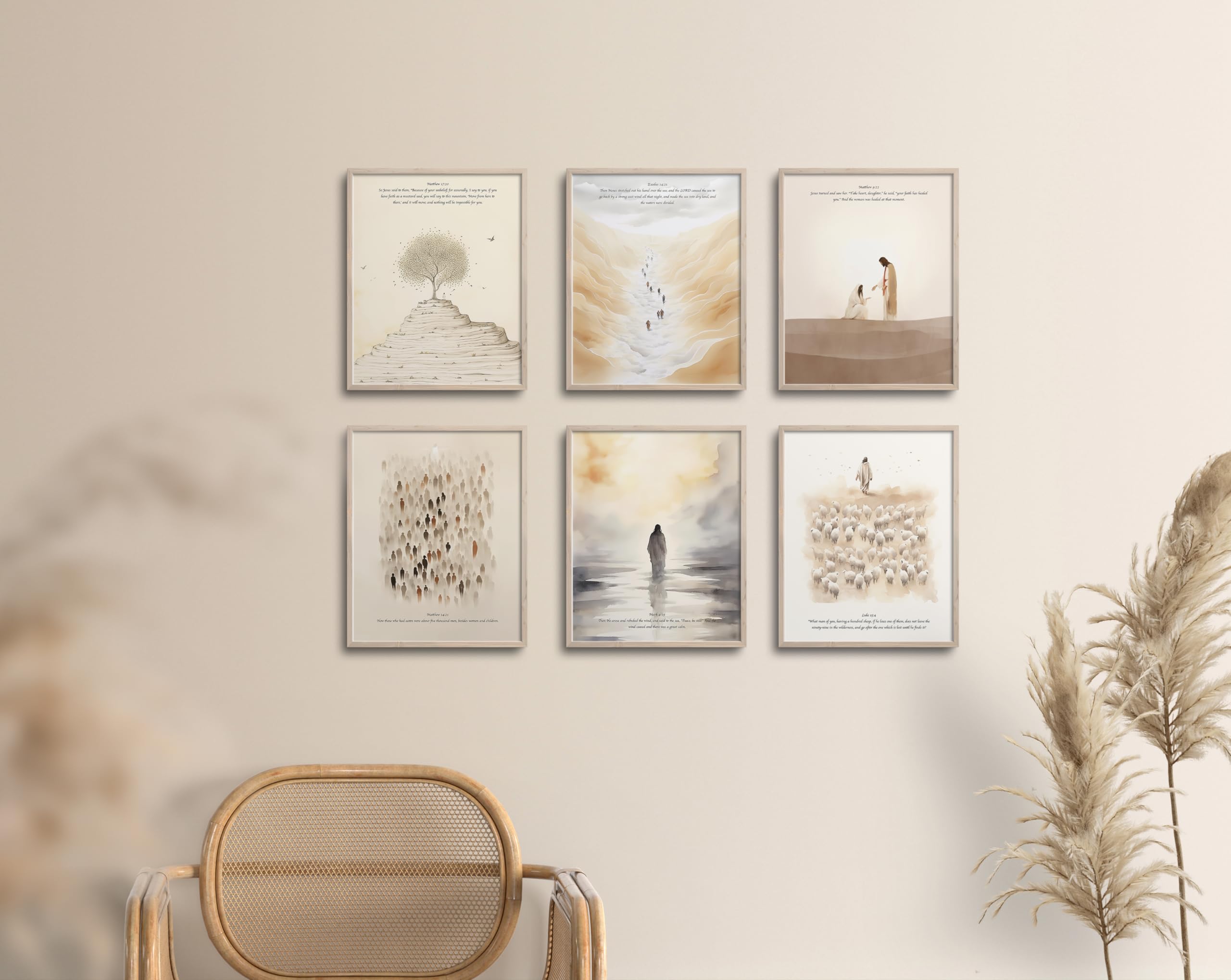 Mua TwoDays Christian Wall Art, Bible Verses Wall Decor, Scripture ...